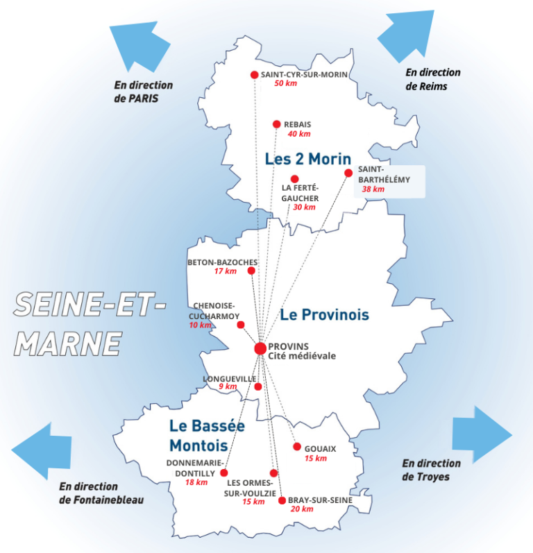 Découvrir & visiter - Provins Tourisme, entre Bassée, Montois et Morin